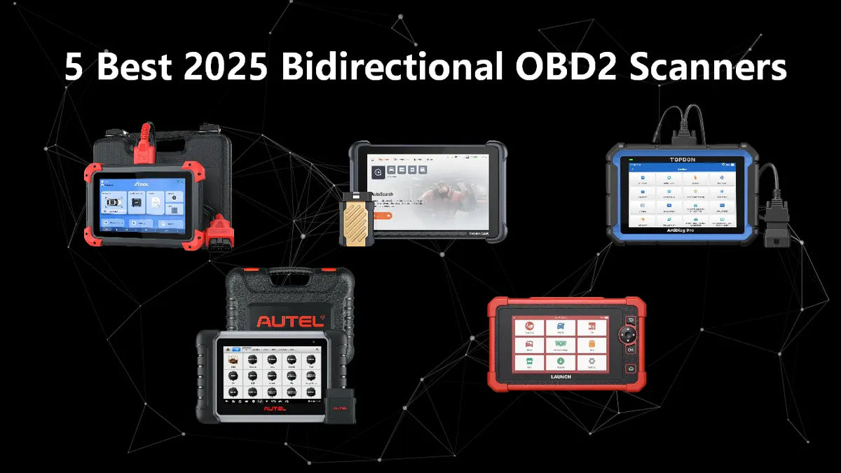 5 Best 2025 Bidirectional OBD2 Scanners for DIY & Pros — obdprice