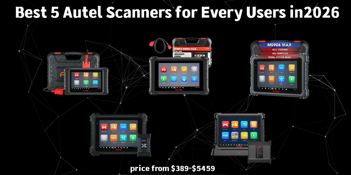 Best 5 Autel Scanners for Every User in 2026 — obdprice