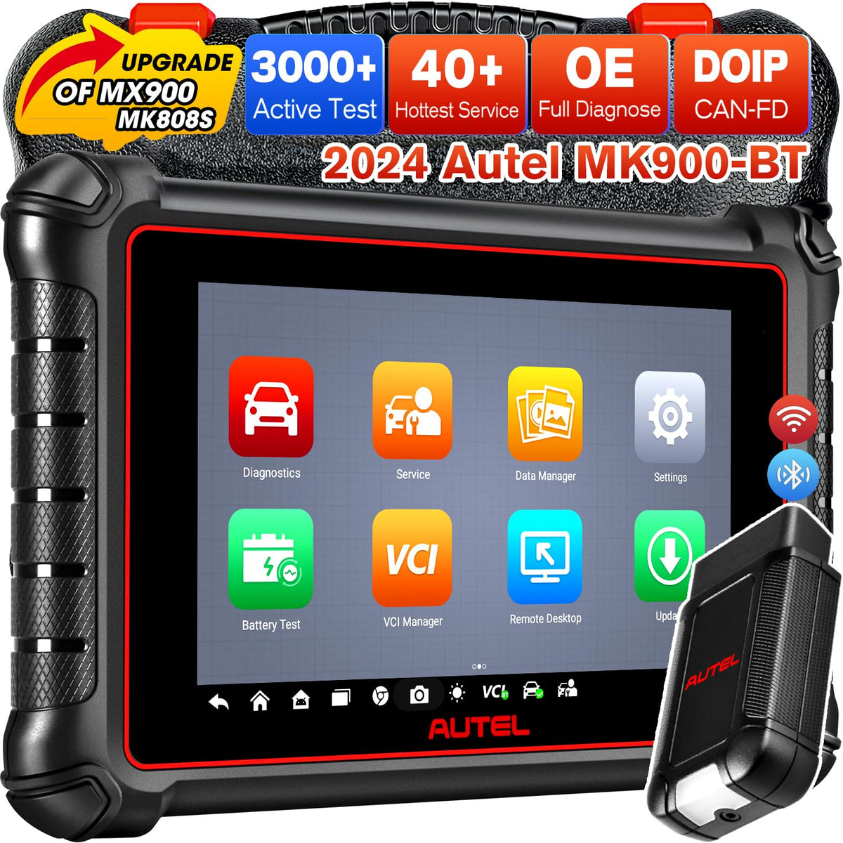 Customer Reviews: Autel MaxiCOM MK900BT MK900-BT Automotive Full Syste ...