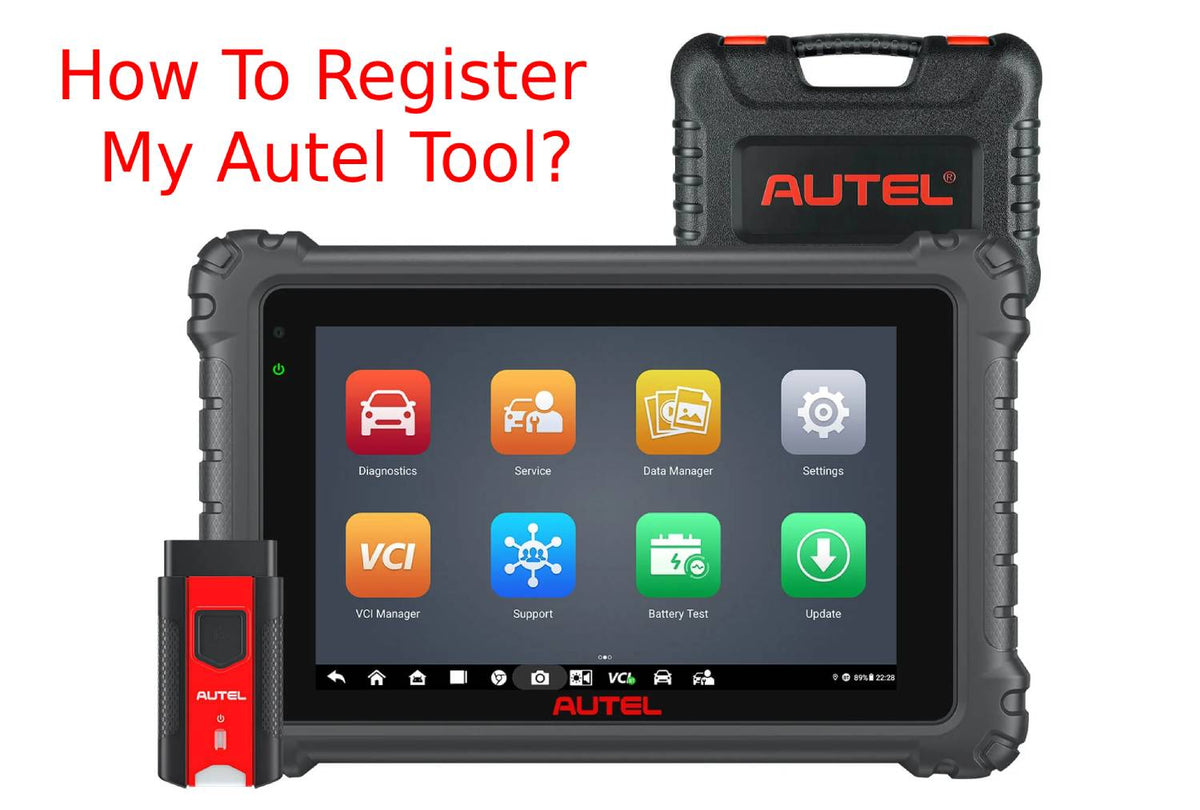 How To Register The Autel Tool? — obdprice