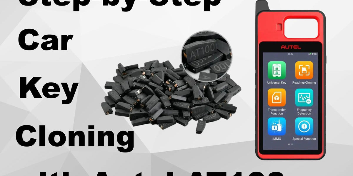 Step-by-Step Car Key Cloning with Autel AT100 — obdprice