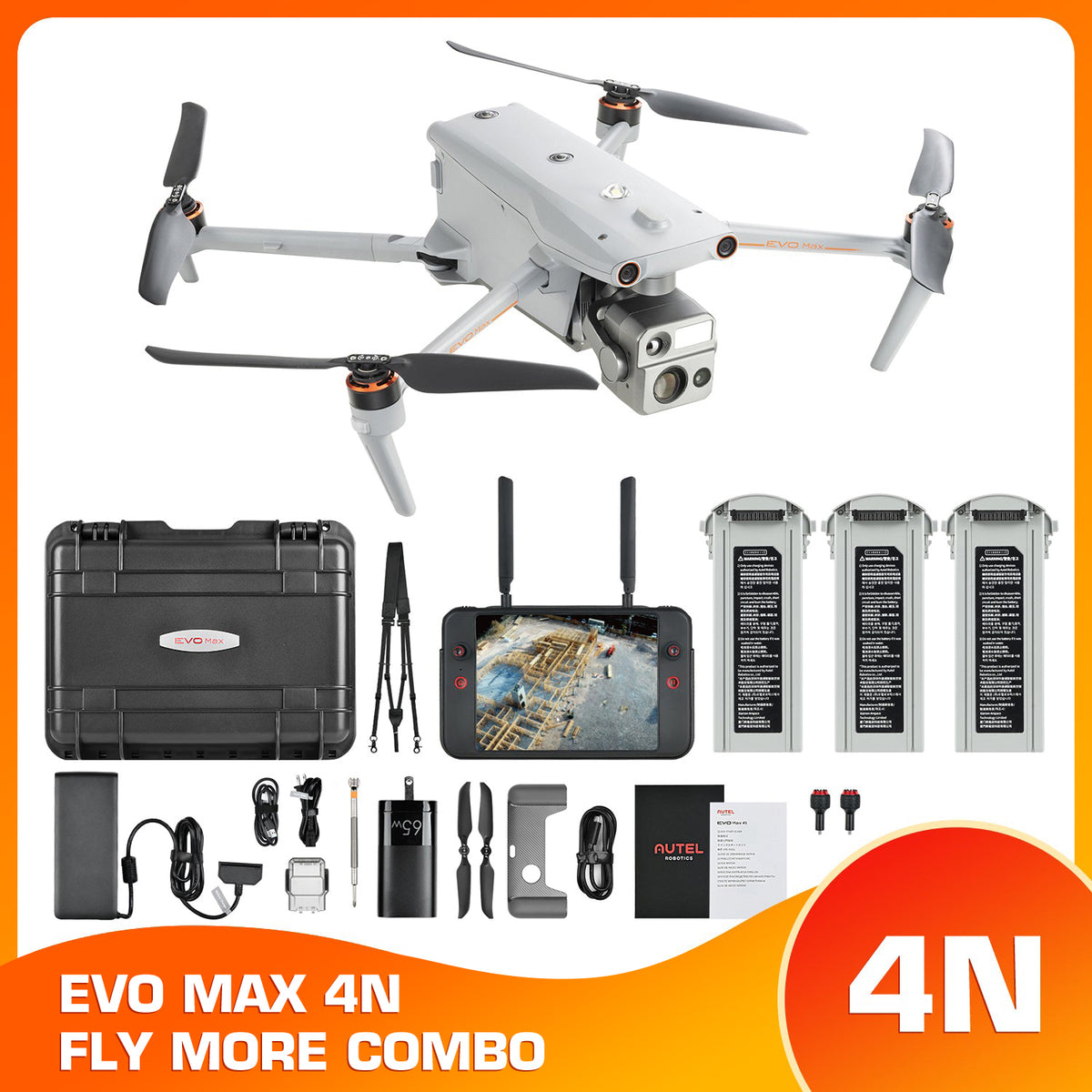 Autel Robotics EVO Max 4N Night Vision Drone Fly More Combo — obdprice