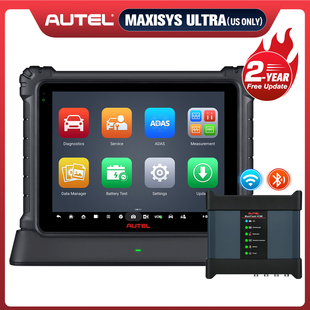 Autel MaxiSys Ultra (US Version) 2024 Version Full System Diagnostic B ...